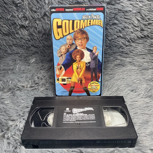 AUSTIN POWERS IN Goldmember VHS Video Mike Myers Beyonce Knowles ...