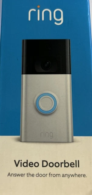 RING 1080P HD Wi-Fi Video Doorbell 2 - (Satin Nickel) $103.63 - PicClick CA