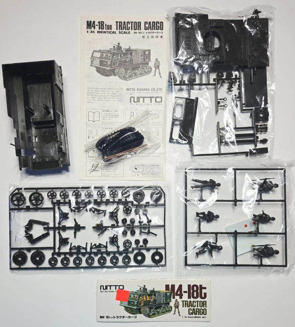 NITTO NR.: 91 , M4-18 ton Tractor Cargo vintage 197er -AR- EUR 22,99 ...