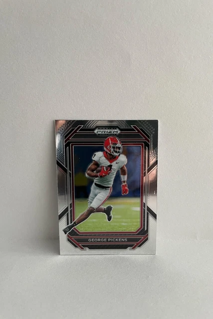 2023 PANINI PRIZM Draft Picks Base George Pickens #42 Georgia Bulldogs ...
