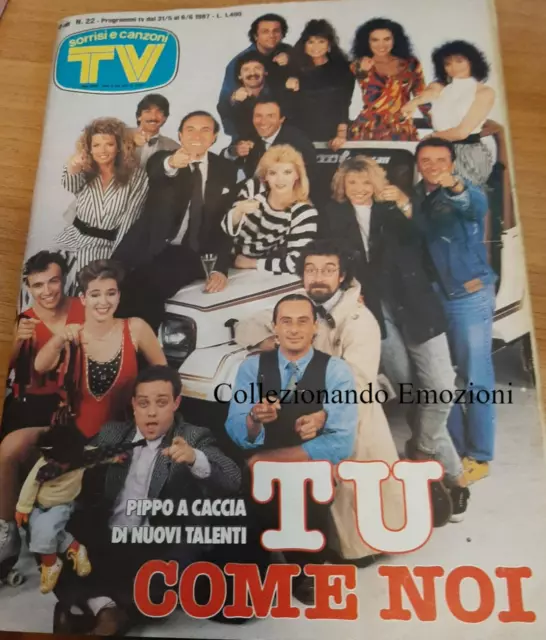 Tv Sorrisi E Canzoni N 22 1987 Pellegrino Christian Alberto Sordi