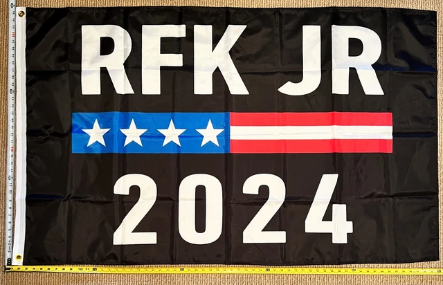 BANDERA ROBERT KENNEDY ENVÍO GRATUITO RFK JR 2024 Demócrata Salvar ...