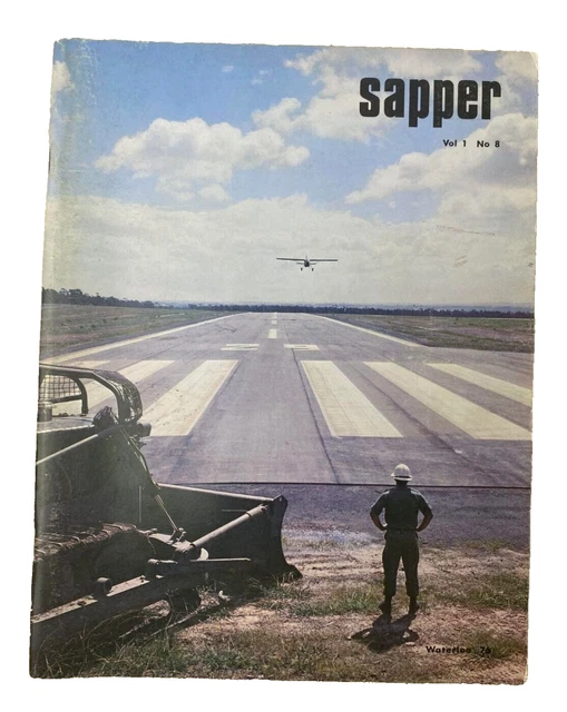VINTAGE 1976 SAPPER Magazine Vol 1 No 8 Waterloo The Royal Australian ...