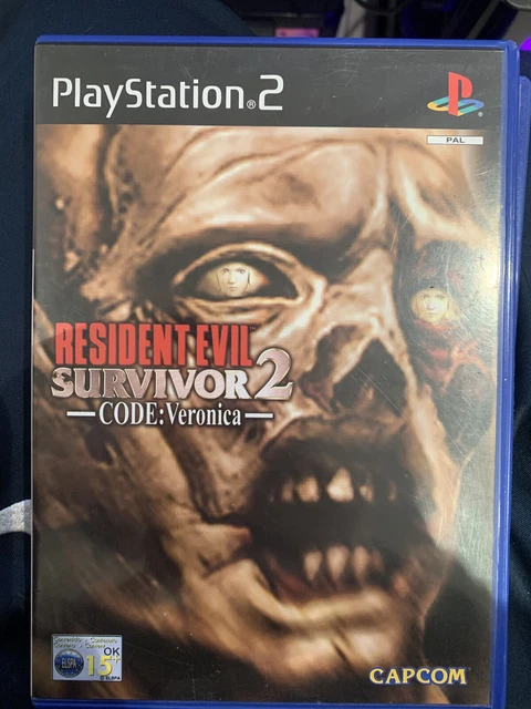 RESIDENT EVIL SURVIVOR 2 Code Veronica PS2 PlayStation 2 PAL UK Boxed ...