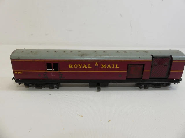 (REF288AL) (REF288AL) HORNBY Dublo Royal Mail Carriage W807 OO Gauge £8 ...