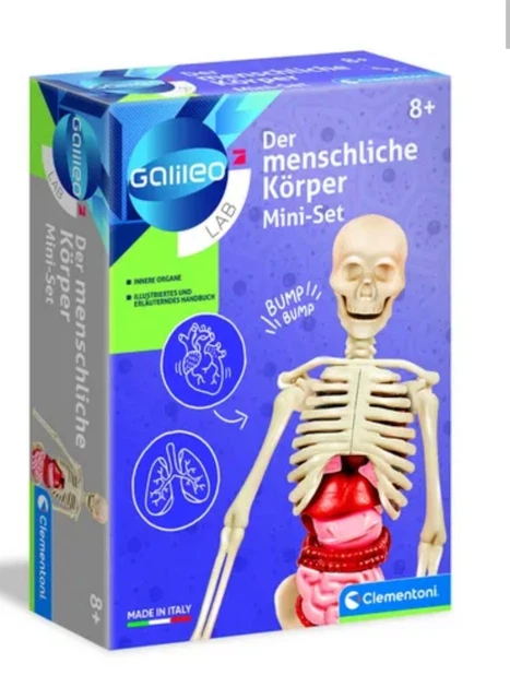 CLEMENTONI GALILEO LAB Der menschliche Körper Mini-Set ...