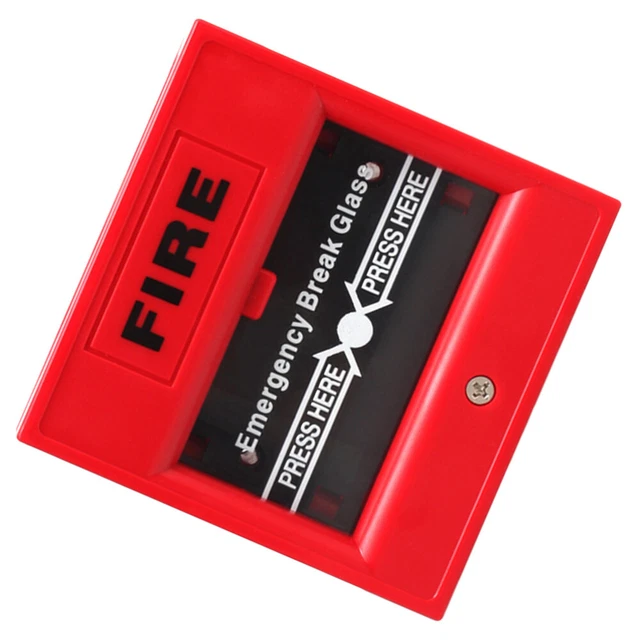 FIRE ALARM PULL Simplex Station School Red Button Manual Reset £10.25 ...