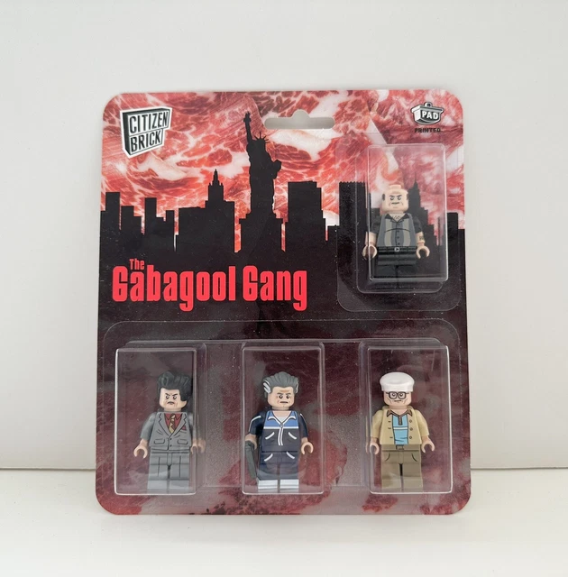 LEGO CITIZEN BRICK - The Sopranos Gabagool Gang Minifigure Pack *NEW ...