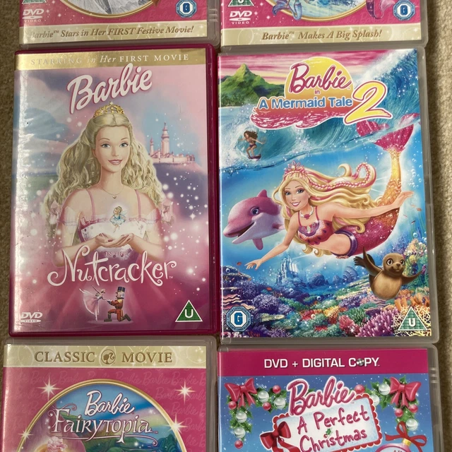 BARBIE CLASSIC DVD Bundle Collection of Chidren's Animation Films ...