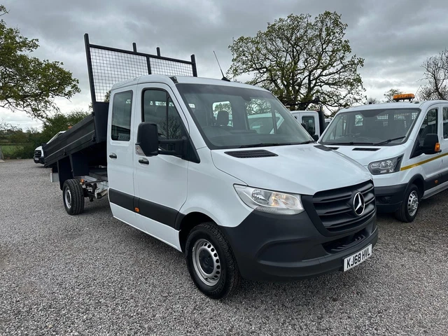 MERCEDES-BENZ SPRINTER 314 Cdi Double Cab Tipper 2019 £15,995.00 ...