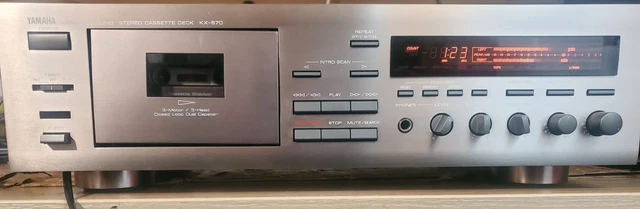 YAMAHA KX-650 3-KOPF 3-Motor Tapedeck ***VINTAGE EUR 150,00 - PicClick DE
