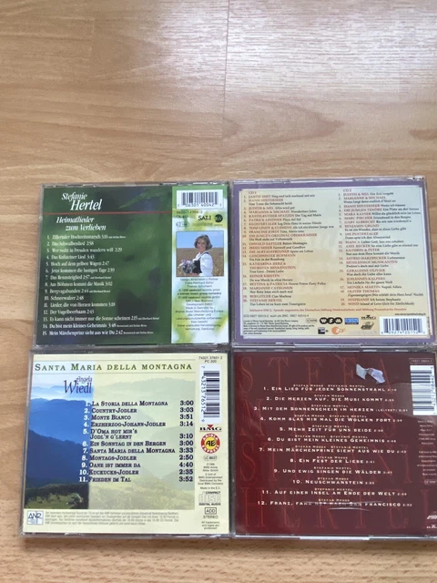 VOLKSMUSIK - STEFANIE Hertel, Angela Wiedl & Stefan Mross & Co. | 4 CDS ...