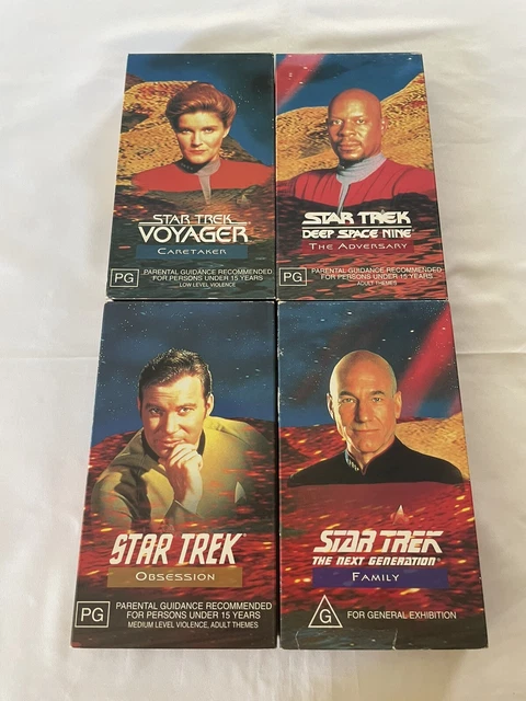 STAR TREK-THE CAPTAIN’S Collection VHS Tape. £21.82 - PicClick UK