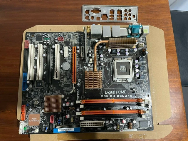 ASUS MODEL P5W DH Deluxe Digital Home Motherboard £39.00 - PicClick UK