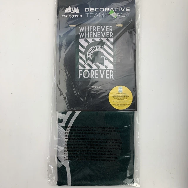 MICHIGAN ESTADO SPARTANS Wherever Whenever - Forever 73.7cm x 109cm ...