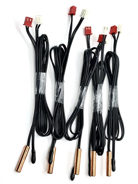 NTC TEMPERATURE 5K Ohm Thermistor Sensor Kit For Mini-Split -5 Pcs £19. ...