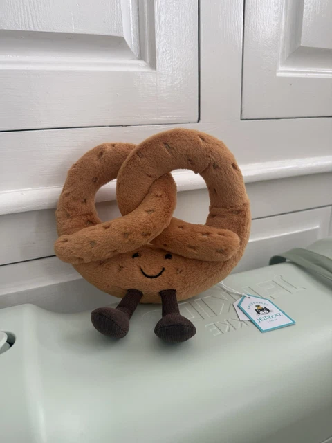 JELLYCAT AMUSEABLES PRETZEL BNWT £26.70 - PicClick UK