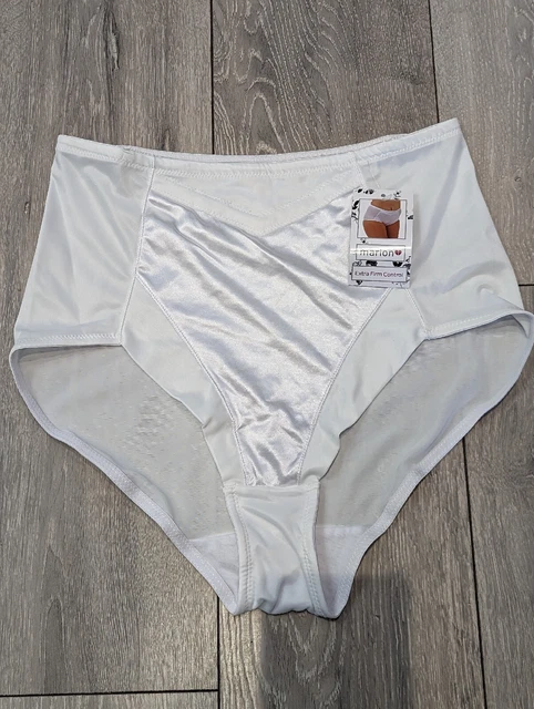 White Firm Control Body Shaper Brief Girdle Marlon Size Xxxl W 35 36 ~ 46 48 £384 Picclick Uk