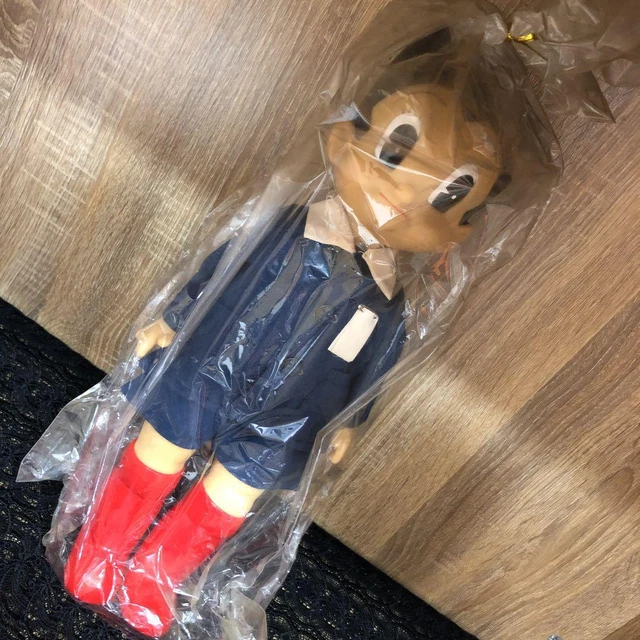 ASTRO BOY SCHOOL Uniform Soft Vinyl 43cm Billiken Shokai Figure Retro £ ...