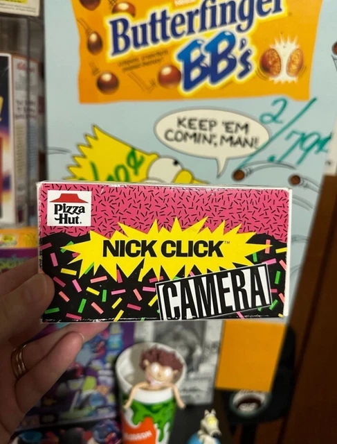 VINTAGE RARE pizza hut Nickelodeon Nick click camera $180.00 - PicClick