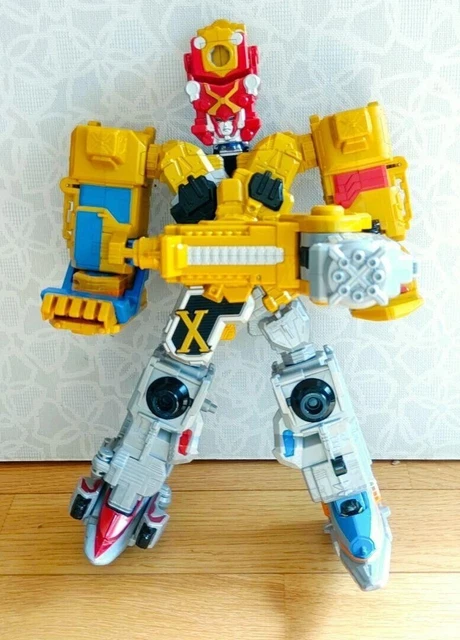 POWER RANGERS LUPINRANGER VS Patoranger DX X-Emperor Megazord Mashine ...