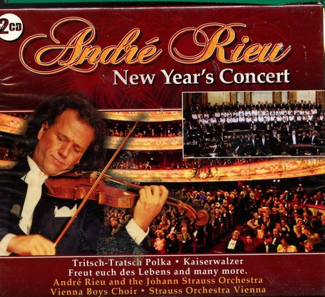 ANDRE RIEU / New Year's Concert - 2CD - New & Sealed £7.00 - PicClick UK