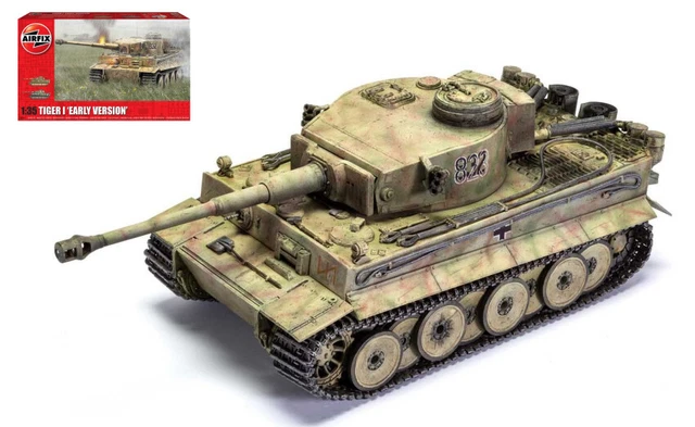 TANK MODEL KIT Airfix Tiger-Early 1:35 scale £49.31 - PicClick UK
