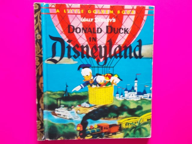 A LITTLE GOLDEN Book - Walt Disney's Donald Duck In Disneyland - #D 105 ...