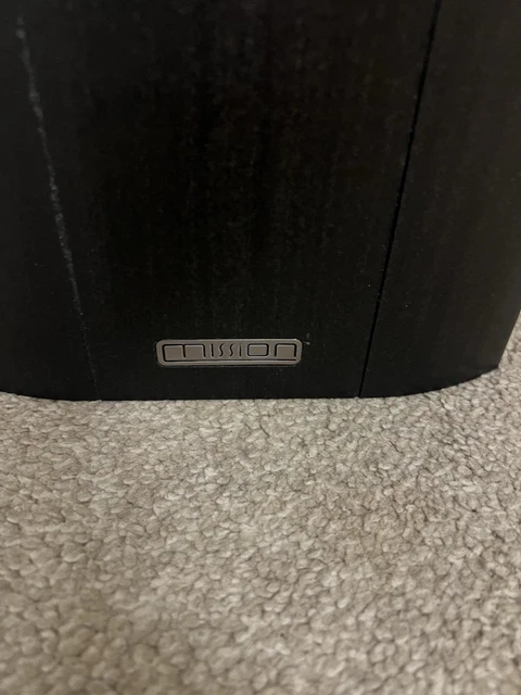 MISSION M33I FLOORSTANDING Loudspeakers Pair £49.58 - PicClick UK