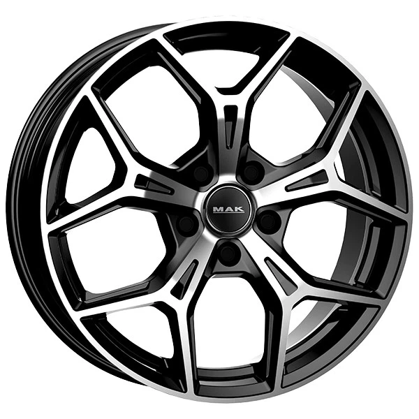 JANTES ROUES MAK Epica Pour Jaecoo 7 2024-2025 8X19 5X108 Black Mirror ...