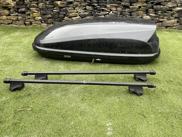 USED HALFORDS ROOF Box - Large With Roof Bars And Keys £168.00 ...