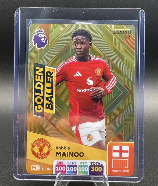 KOBBIE MAINOO GOLDEN Baller Panini 2024/2025 Adrenalyn XL 24/25 ...
