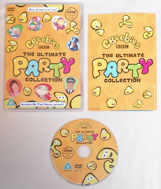 DVD - CBEEBIES Compilation Cbeebies The Ultimate Party Collection PAL ...