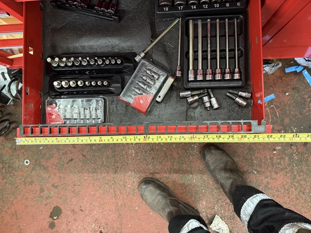 SNAP ON TOOL Box Roll Cab Lock N Roll Drawer Latch Replacement 22" Inch ...