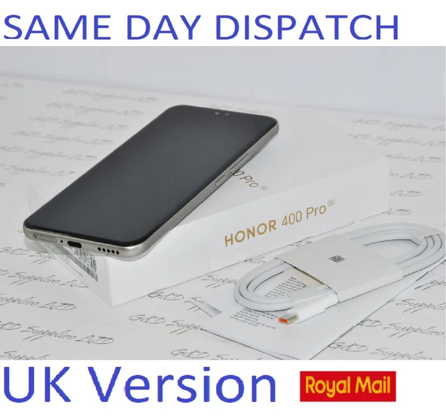 HONOR 400 PRO 5G 512GB 12GB RAM Dual SIM Unlocked Lunar Grey New ...