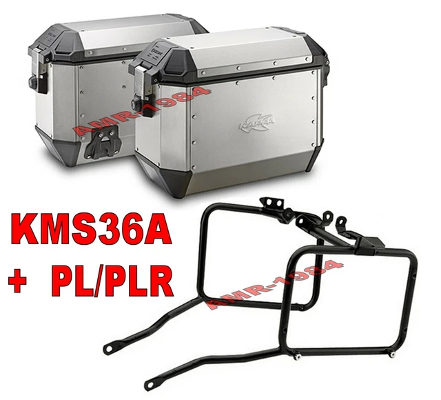KIT VALISES GIVI KAPPA KMS36A Mission YAMAHA TENERE' 700 2019 PLO2145MK ...
