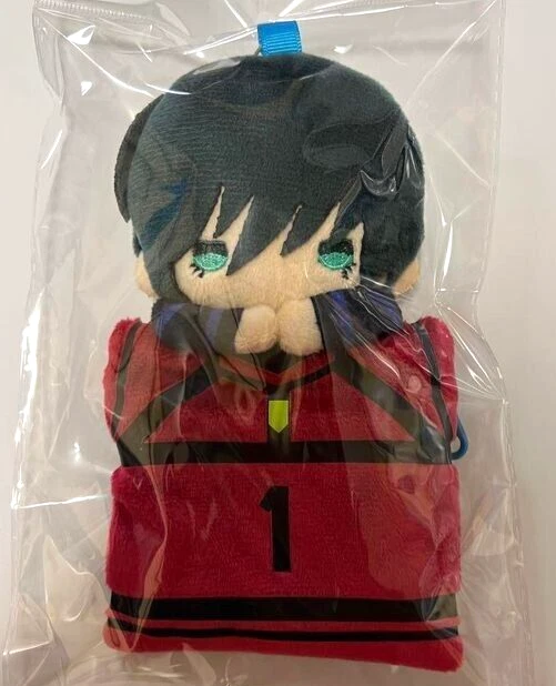 BLUE LOCK MINI Mascot Pouch Plush Doll Rin Itoshi Animate Soccer Anime ...
