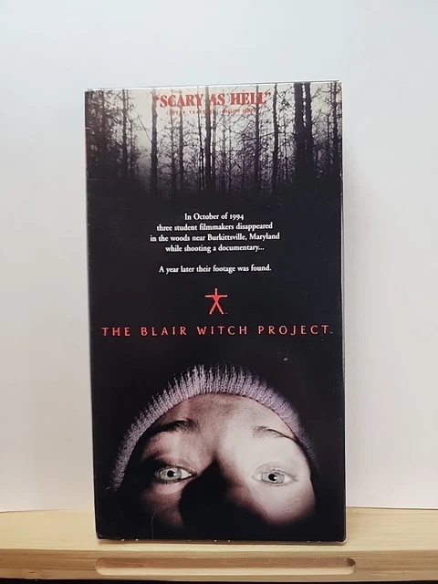 THE BLAIR WITCH Project VHS 1999 Horror Halloween Cult Sci-Fi Film ...