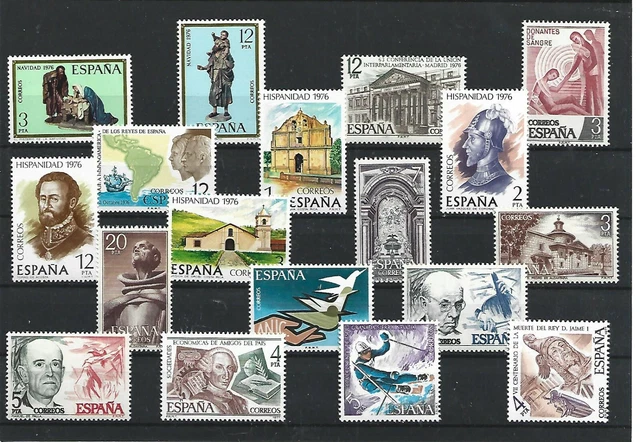 ESPAÑA SERIES DIVERSAS del año 1976-77 (FO-306) EUR 2,45 - PicClick IT