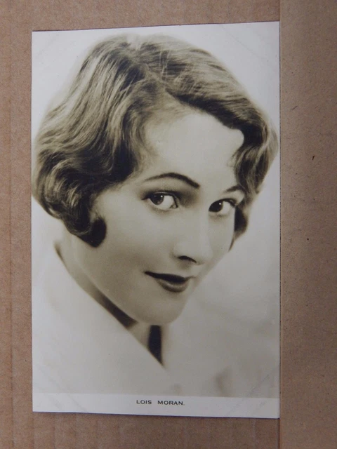 FILM STAR POSTCARD Lois Moran Real photo unposted Film weekly series PB ...