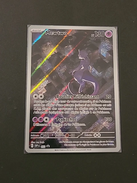 CARTE PROMO POKEMON UPC MEW 151 Mewtwo SVP fr 052 EUR 31,90 - PicClick IT
