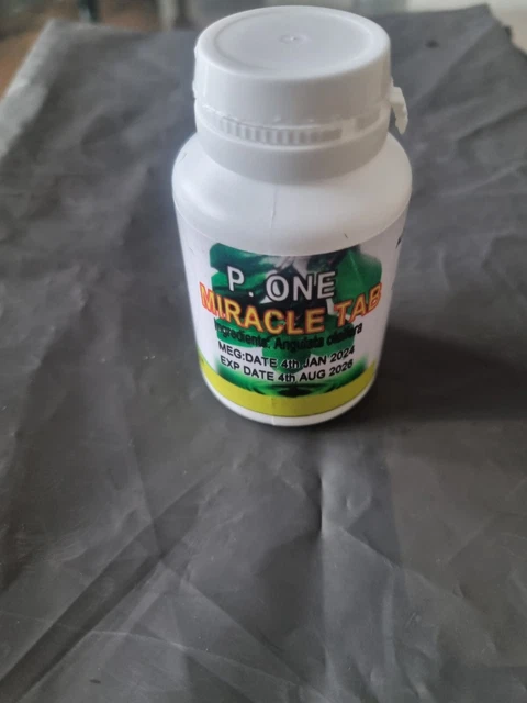 P ONE MIRACLE TABLETS (OBAATANPA) Exp.(4th August 2026) 40 Tablets £19. ...