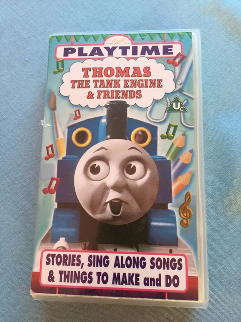 THOMAS THE TANK Engine & Friends Playtime Vhs Video - Stories Sing ...