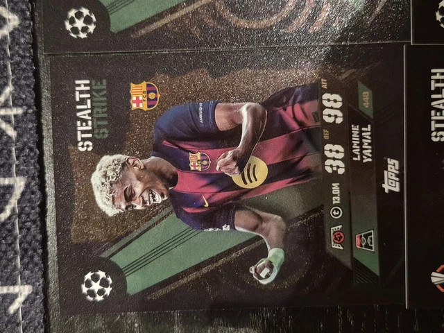 TOPPS MATCH ATTAX 25/26 CL 2025/2026 - Komplett: Alle 18 Stealth Strike ...