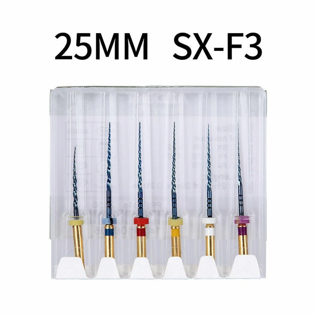 DENTAL ROTARY HEAT Activated Canal Root Endodontic Files SX-F3 Engine ...