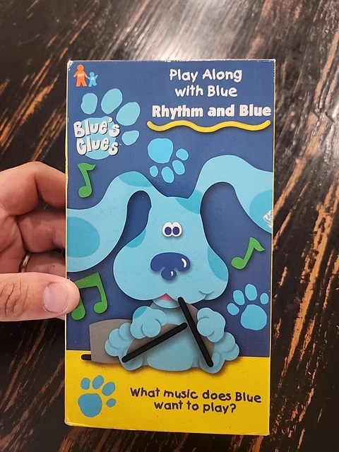 BLUES CLUES - Rhythm and Blue (VHS, 1999) Nick Jr Orange Tape Tested ...