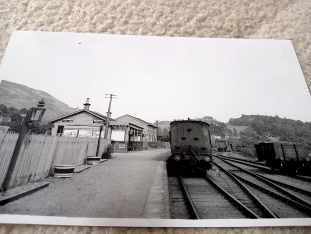 ORIGINAL PHOTO OF Aberfoyle Station Stirling 1954 Closed 959 £2.15 ...
