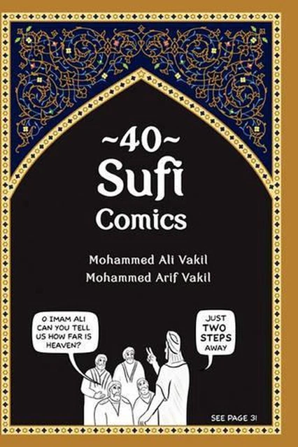 40 SUFI COMICS by Mohammed Ali Vakil (English) Paperback Book EUR 31,09 ...