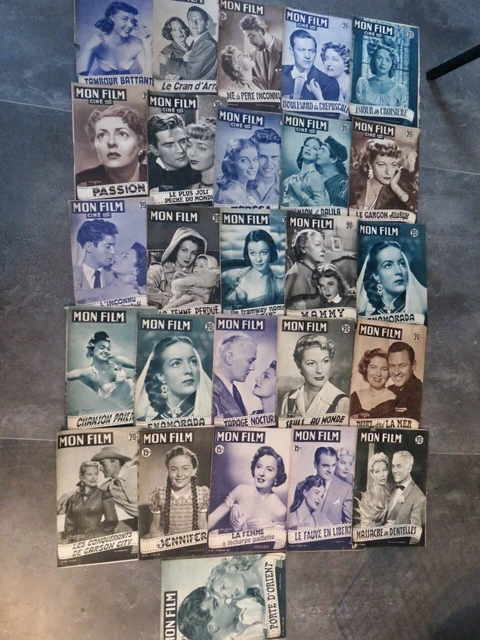 LOT DE 26 revues MON FILM en bon état EUR 15,00 - PicClick FR