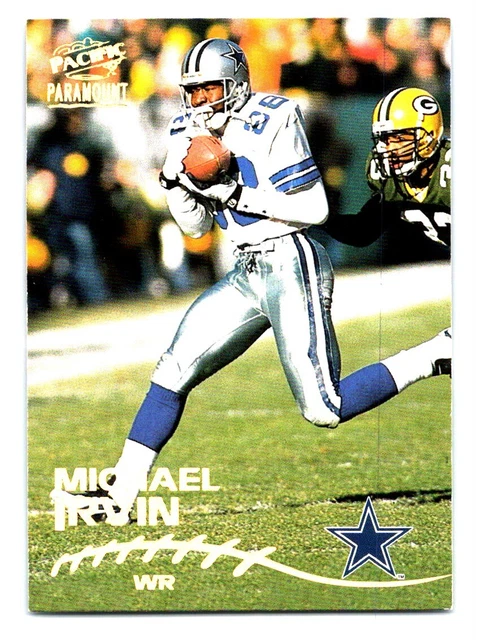 1998 PACIFIC PARAMOUNT Michael Irvin Dallas Cowboys #59 EUR 2,21 ...